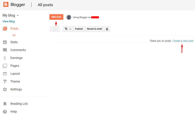 How To Create A Free Blogspot Blog In 2021 : (Blogger.com)